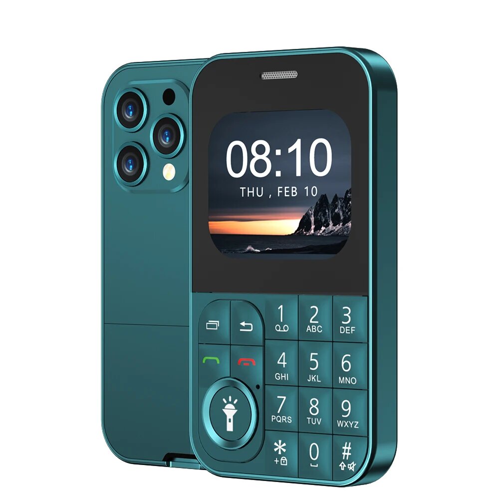 Модель SERVO V9 2025 года, небольшой мобильный телефон, 2G GSM, 2 SIM-карты, волшебный голос, MP3/MP4, FM-радио, 2,1-дюймовый.