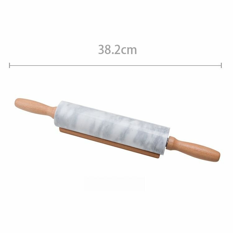 Скалка мрамор 38CM