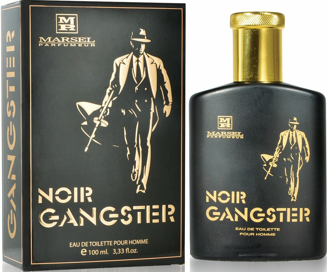 Brocard. Туалетная вода Мужская Gangster Noir, 100 мл