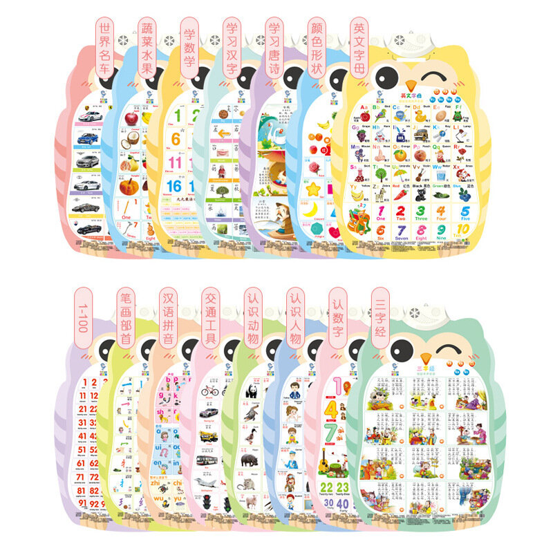 Настенная диаграмма "Вокал", для дошкольников, 4 листа