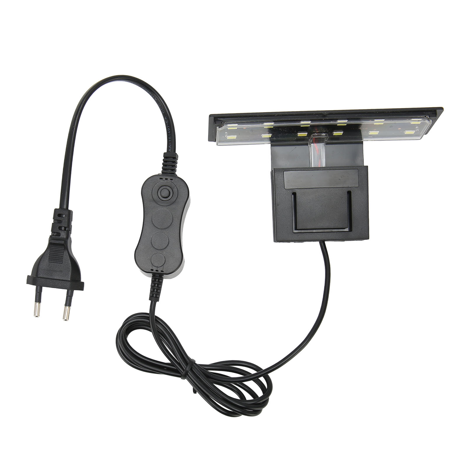 Aquarium Clip On LED Light Mini Super Bright White Fish Tank Lamp for Aquatic Plants Keeping EU Plug 220V