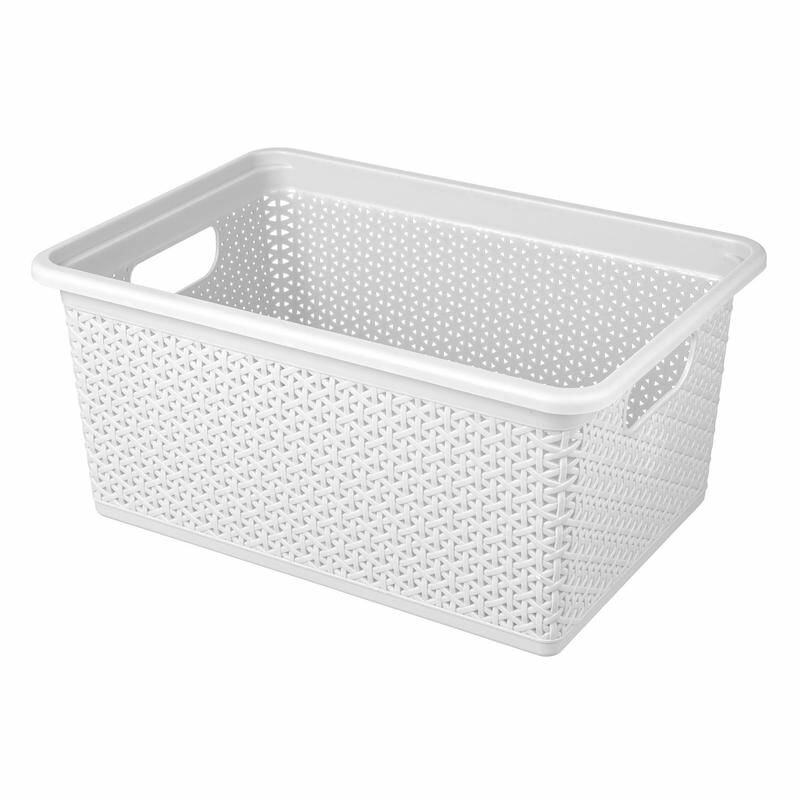 Контейнер универсальный Idiland Wenge, прямоугольная, 15 л, 398х273х172 мм, пластик