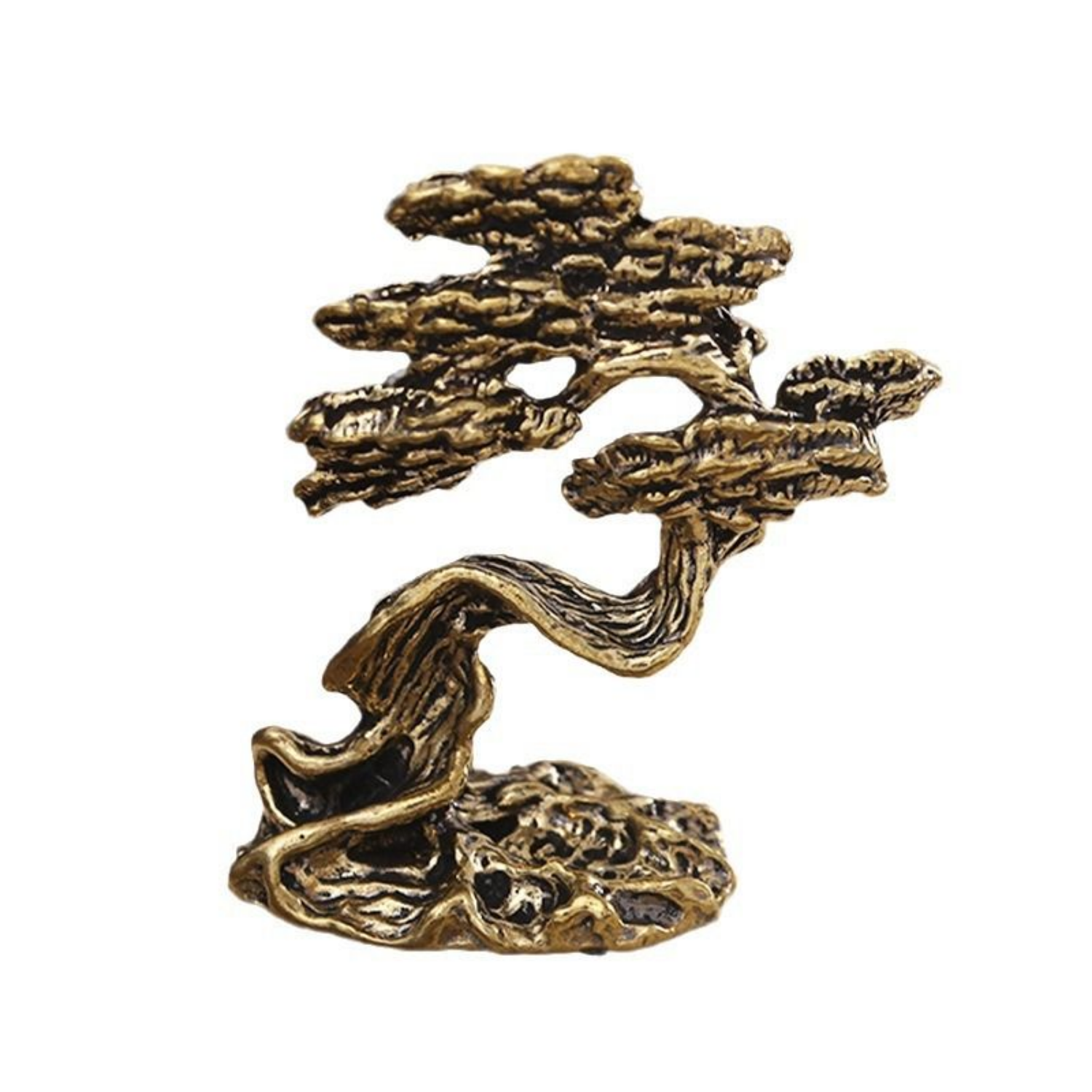 Бонсай - Японское Дерево - Японская Сосна - Миниатюрное Дерево - Статуэтка - Миниатюра - Фигурка - Домашний Декор - Предмет Интерьера - Коллекционная Авторская Ручная Работа