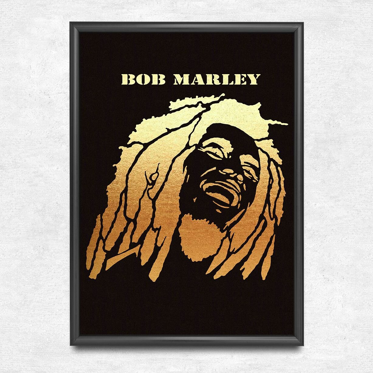 Постер Боб Марли / плакат Bob Marley. Декор квартиры, дома, офиса, комнаты