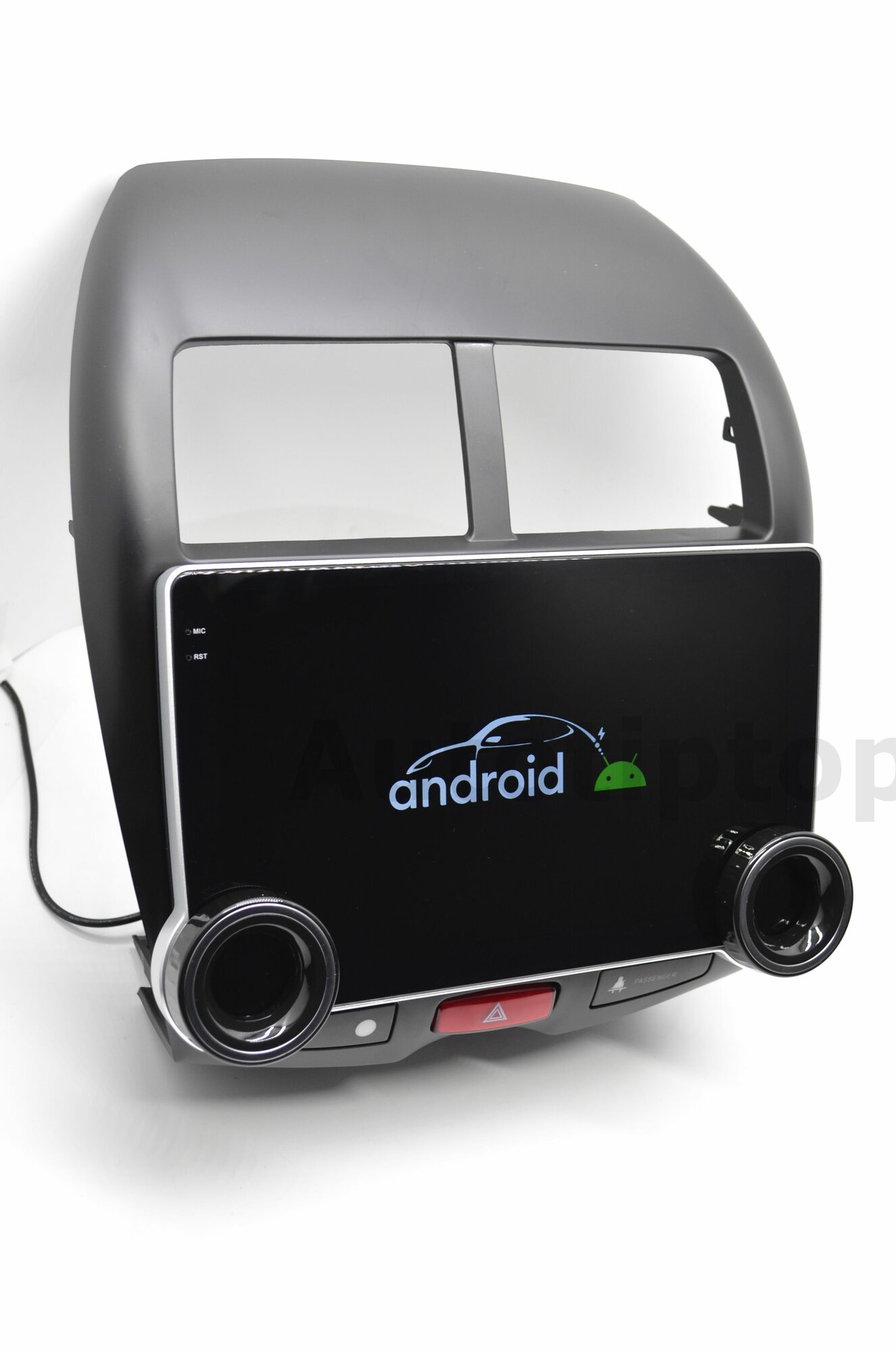 Большая магнитола Tesla A133 4/64 с крутилками Mitsubishi Asx 2010-2015 , 10 дюймов