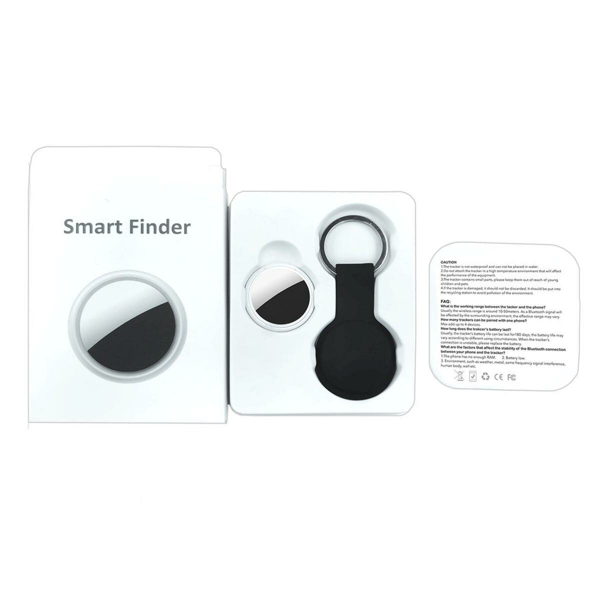 Smart Finder Anti-lost Key Finder Key Search Wireless White