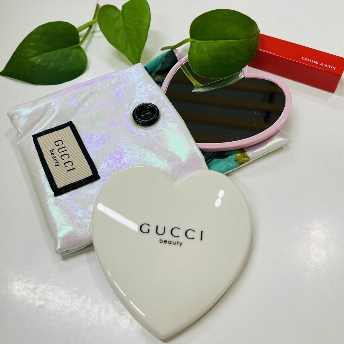 Gucci Любящие, с высоким уровнем внешности портативные мини-зеркала