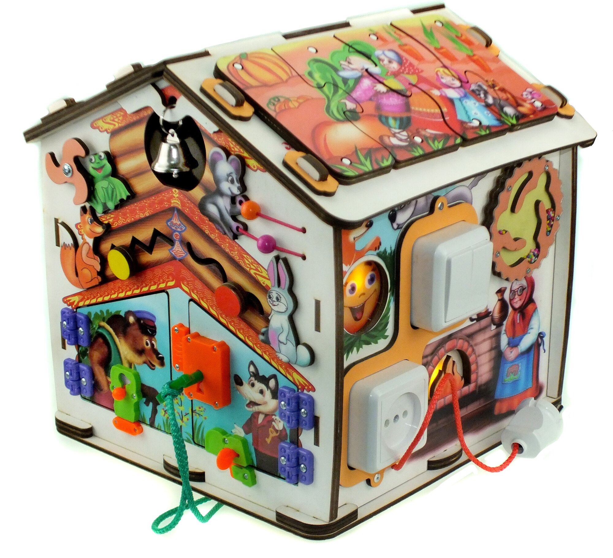 Игрушка Jolly Kids бизиборд Сказка