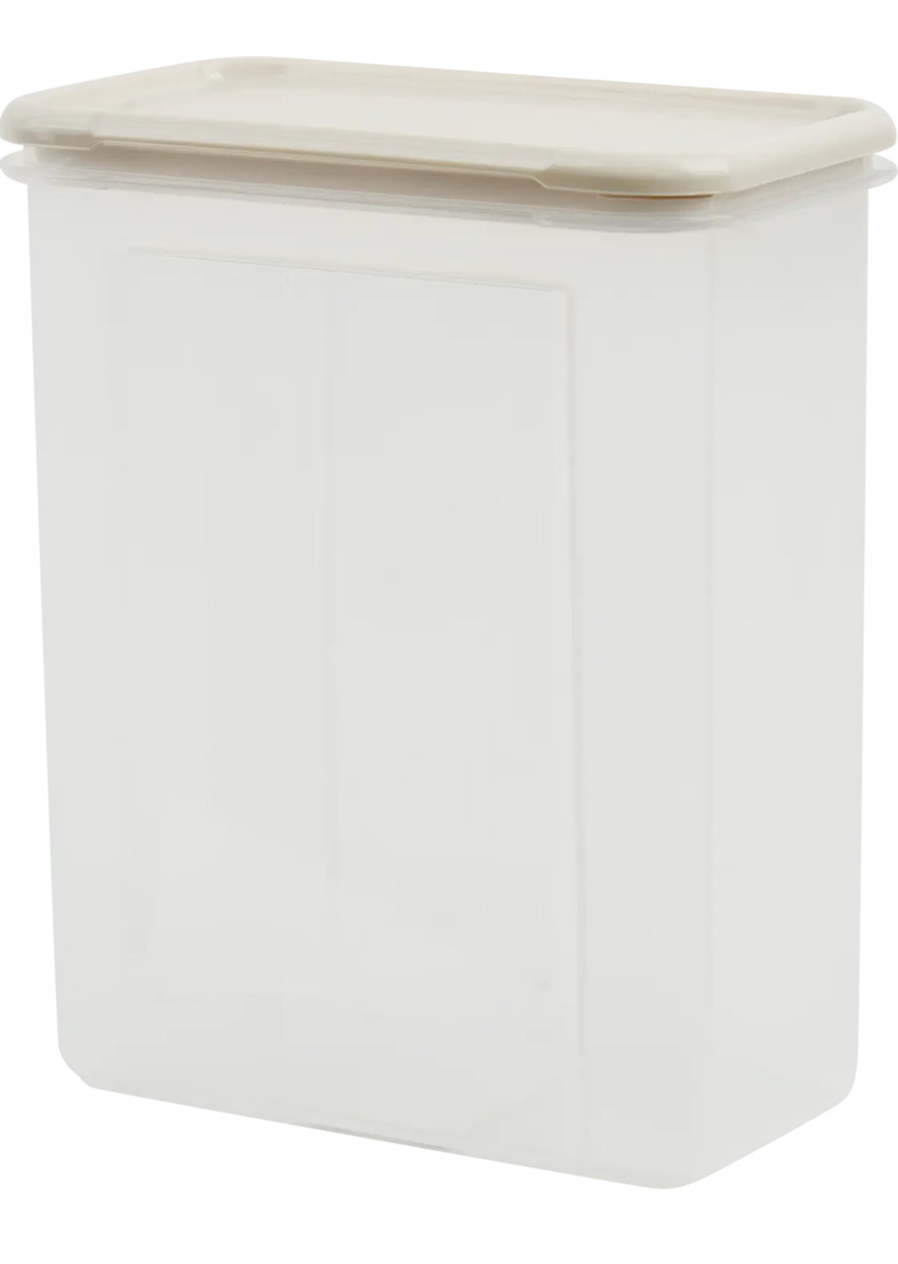 Контейнер для сыпучих продуктов Idi Land 1500 мл, полипропилен, цвет бежевый