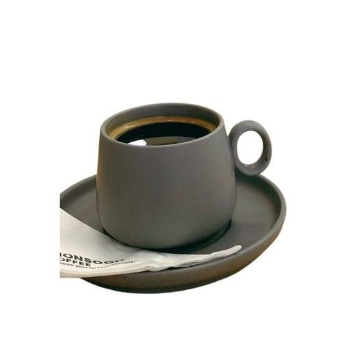 Матильная керамическая кофейная чашка, рагу, кружка, большой живот