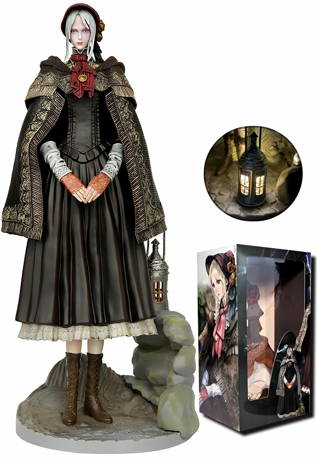 Фигурка Бладборн охотница Леди Мария / Bloodborne Lady Maria (37см)