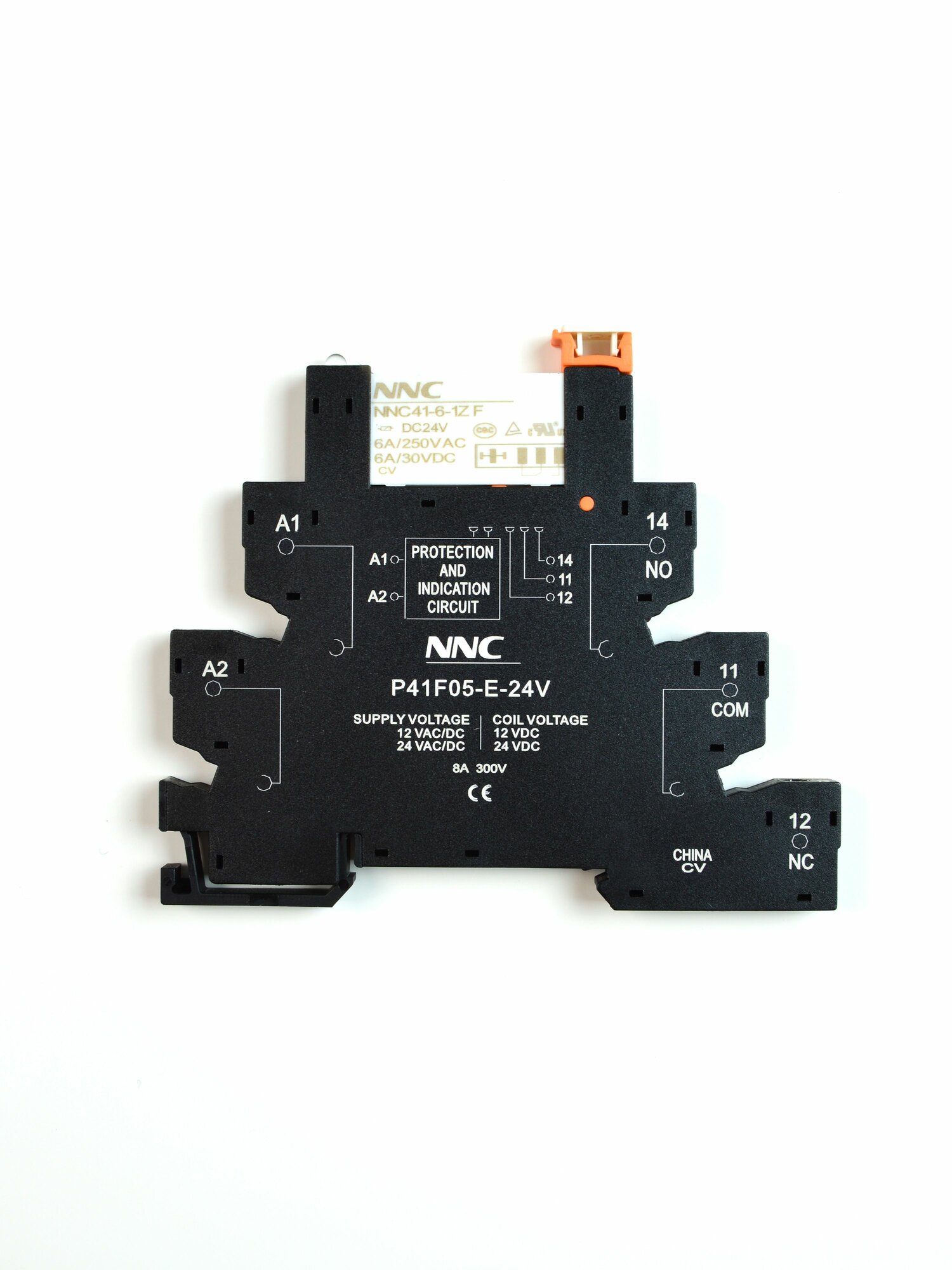 Интерфейсное реле, 12/24VDC/AC