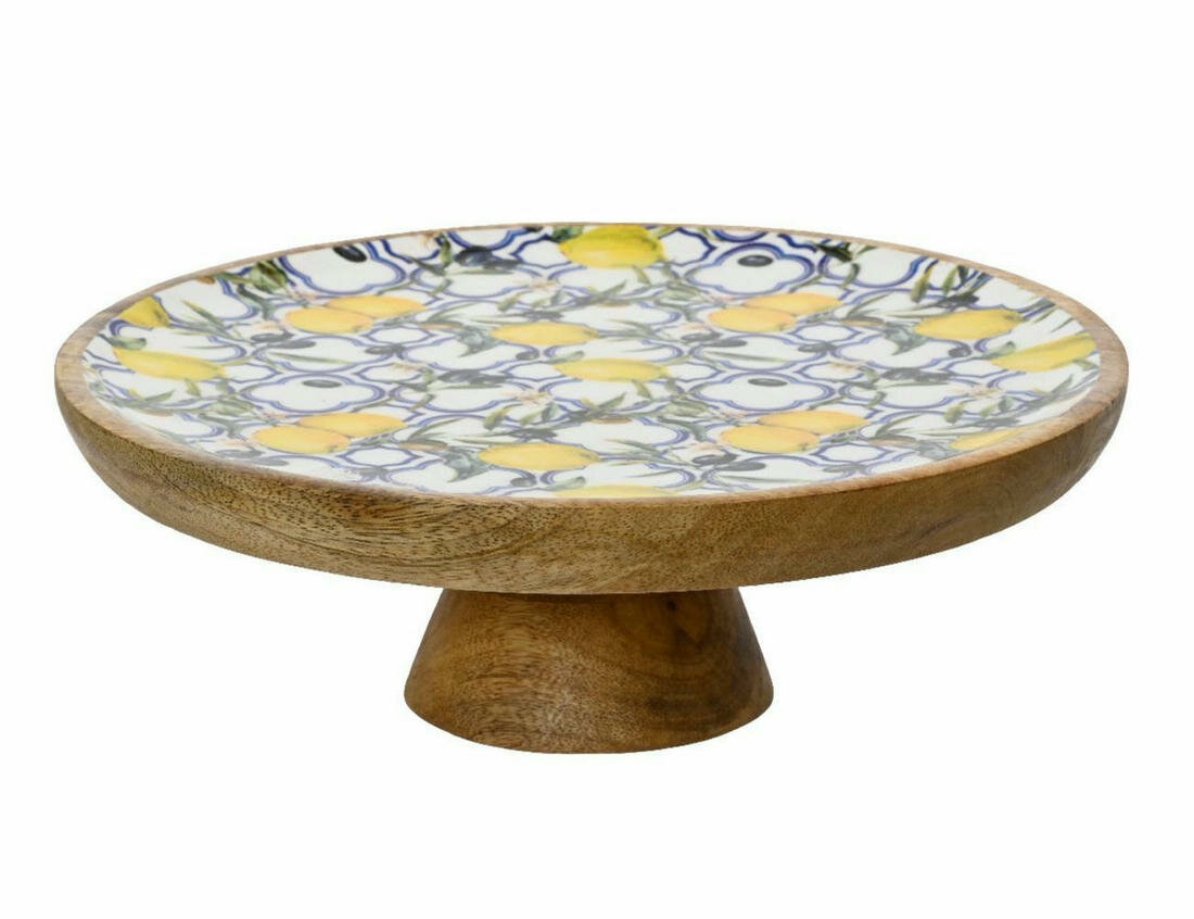 Подставка для торта, древесина манго, 28х9 см, Kaemingk