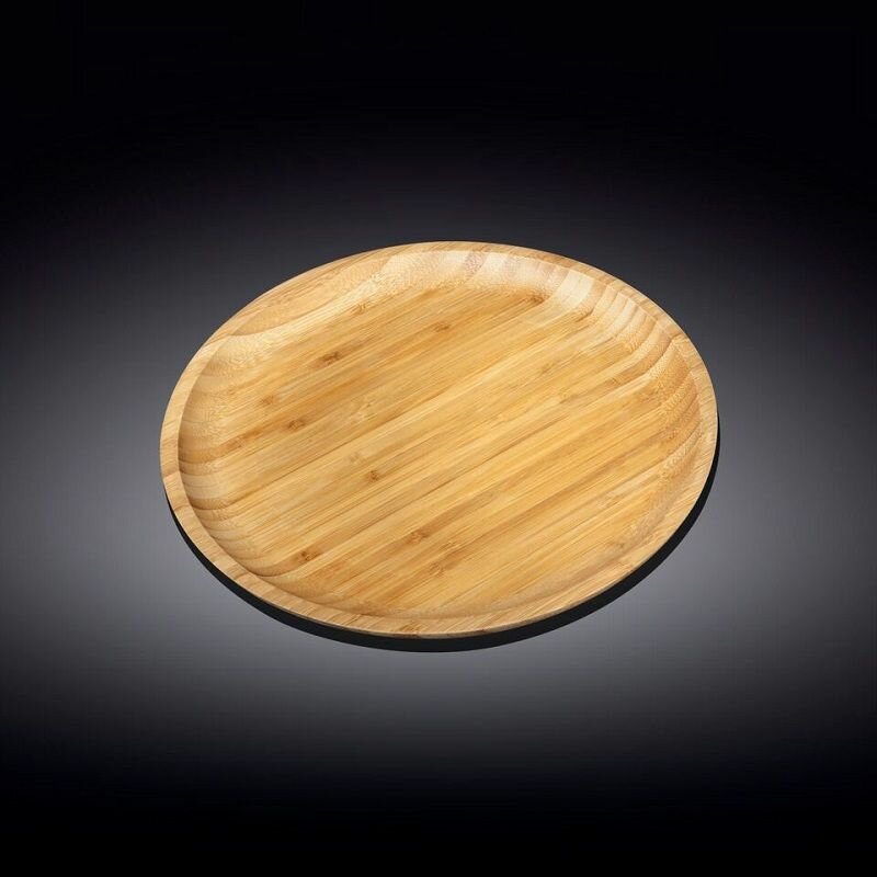 Блюдо для подачи диаметр 23 см бамбук Wilmax