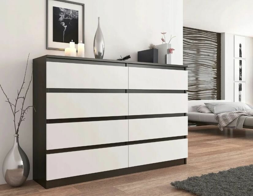 Комод 8 ящиков "Элла"венге