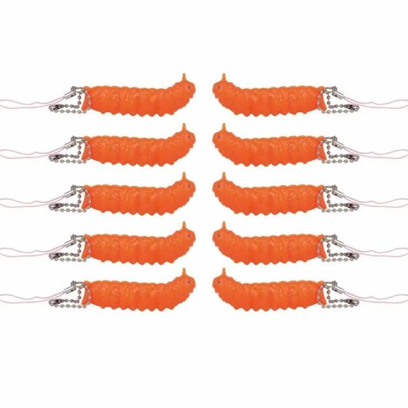 1 упаковка из 10 штук, игрушка для декомпрессии squeeze caterpillar-красный