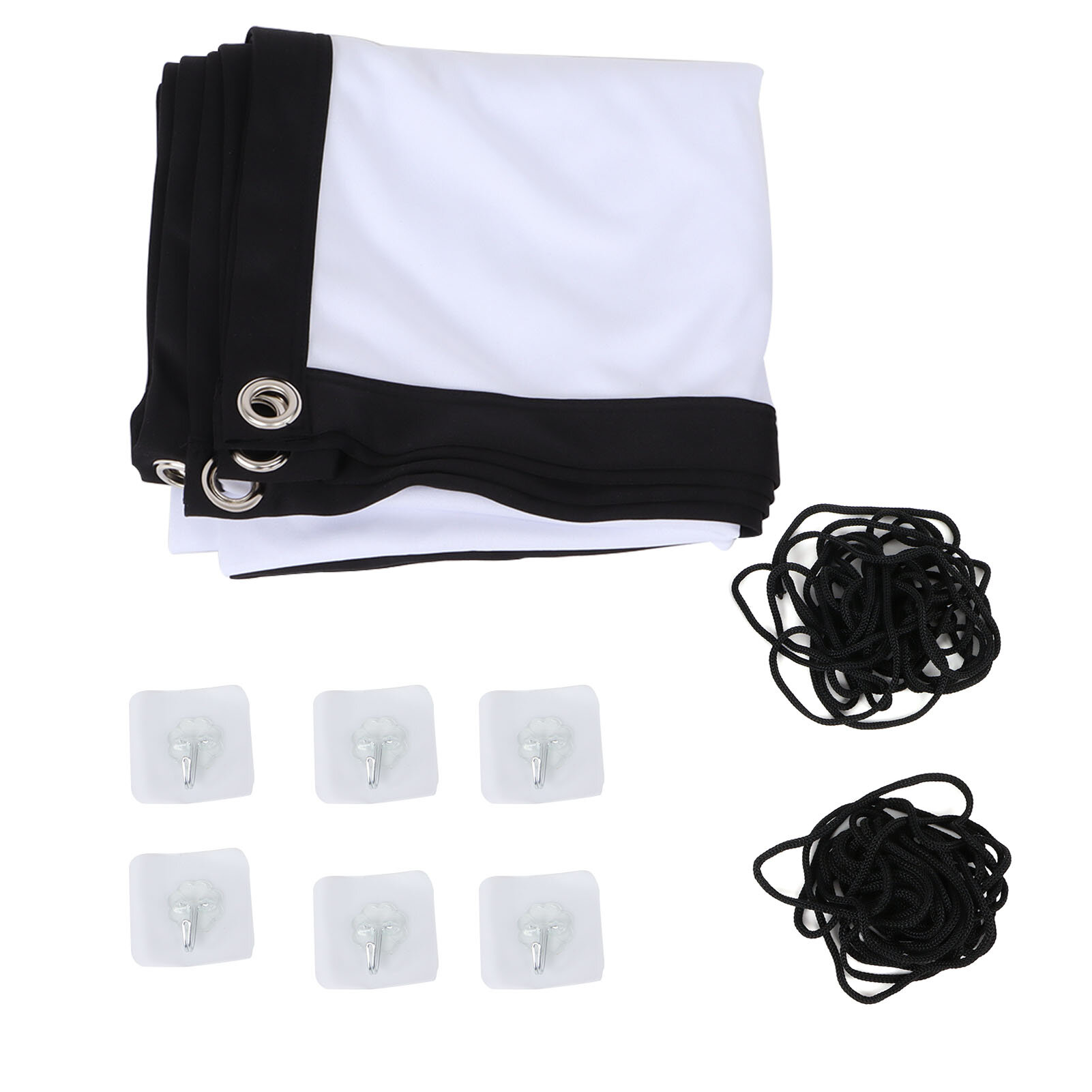 Экран проектора 4K 100", складной, защита от сгибания, для дома/офиса