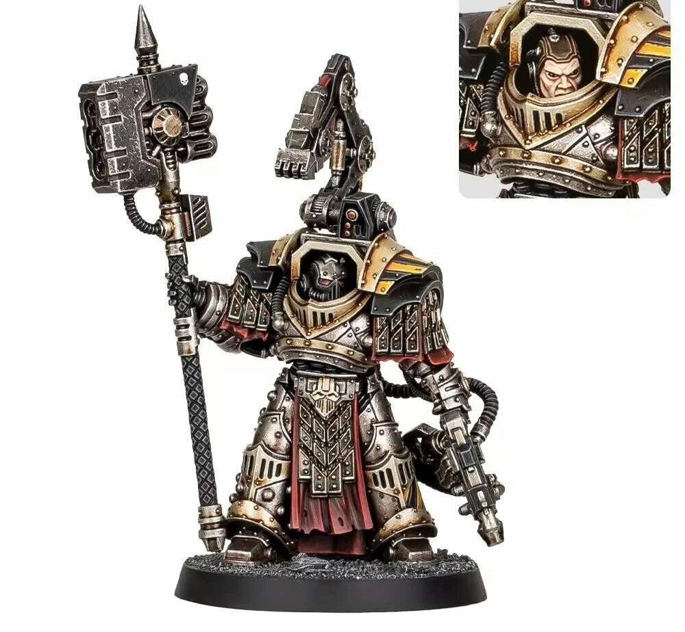 Железные Воины Мастер Войны (Смола, Литье) / Iron Warriors Warsmith (Resin, Cast)