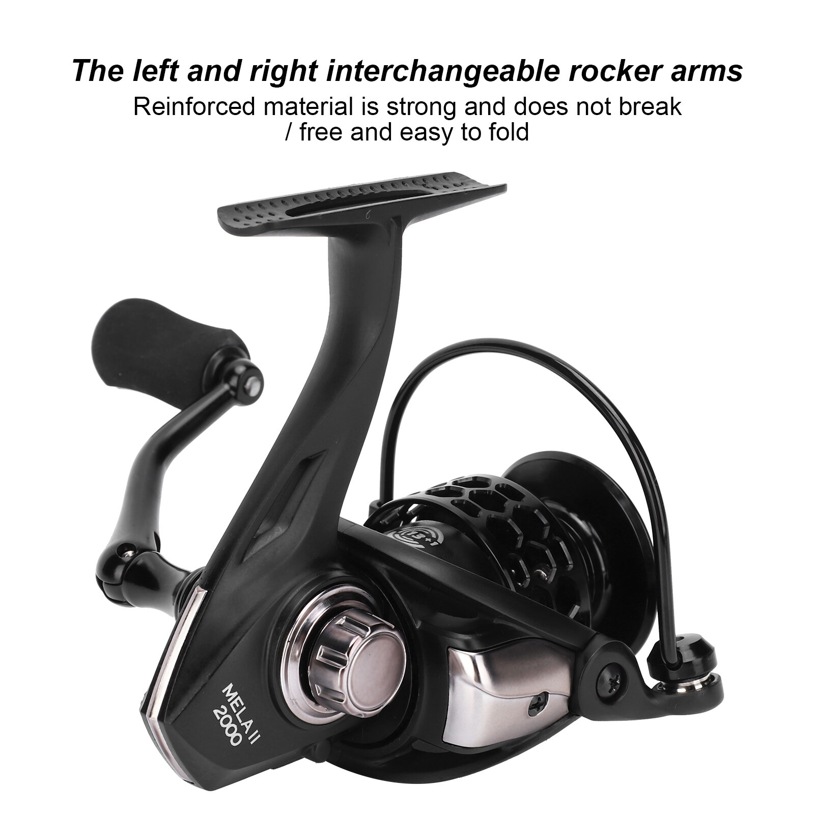 Спиннинговая катушка, 13+1 подшипников, передаточное число 5,0:1, левое и правое сменное рыболовное колесо (2000 г.)