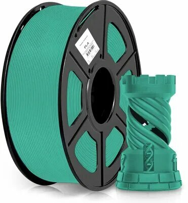 Пластик для принтера 3D Cactus CS-3D-PLA-1KG-GREEN PLA d1.75мм 1кг L326м 1цв