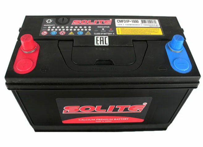 Аккумулятор автомобильный Solite CMF 31Р-1000 140А. ч 1000А (330x172x214) D33 330x172x214