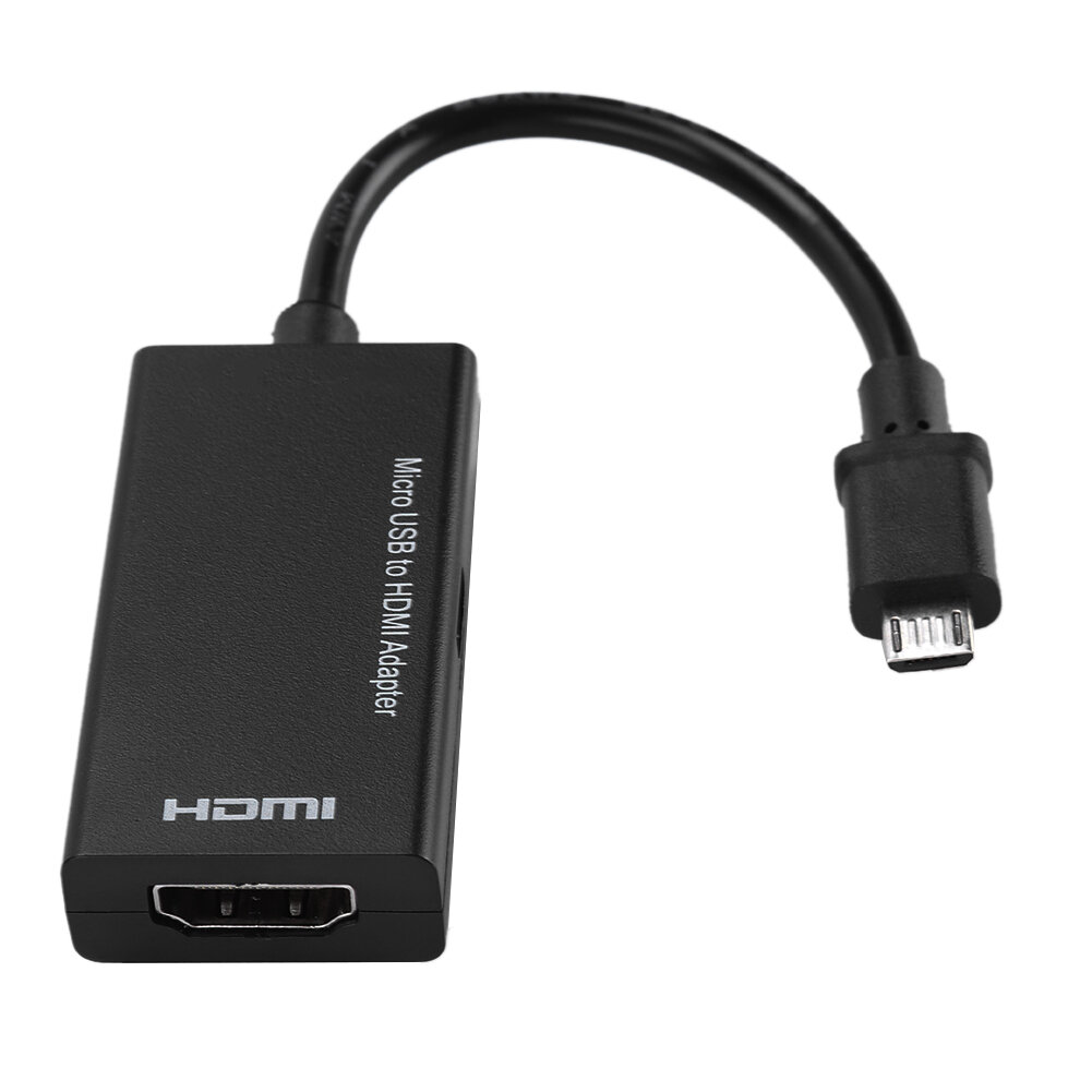 1080p Micro USB к HDMI Адаптер 8-канальный стерео звук 5PIN HDMI Video Adapter для Android
