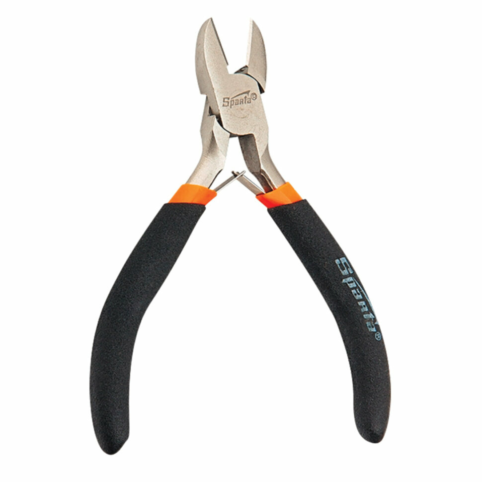 Бокорезы mini 130 мм, SPARTA, авторазжим, никелированные, 17824, 670154