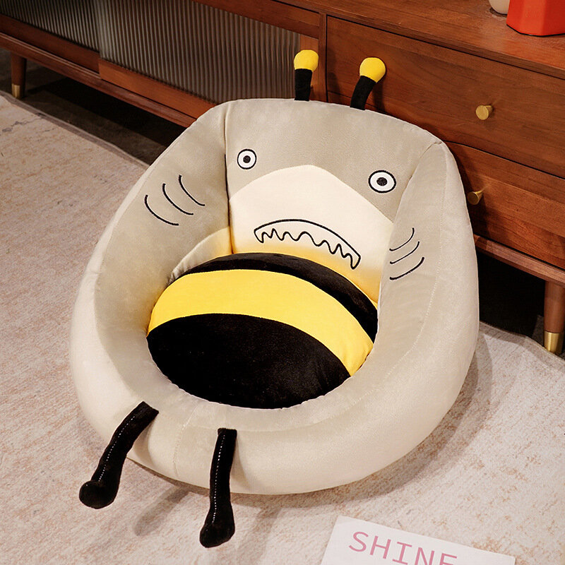 Shark Bee средний коврик для пола 45x30 см с противоскользящим дном для спальни, гостиной, коврика татами мягкий