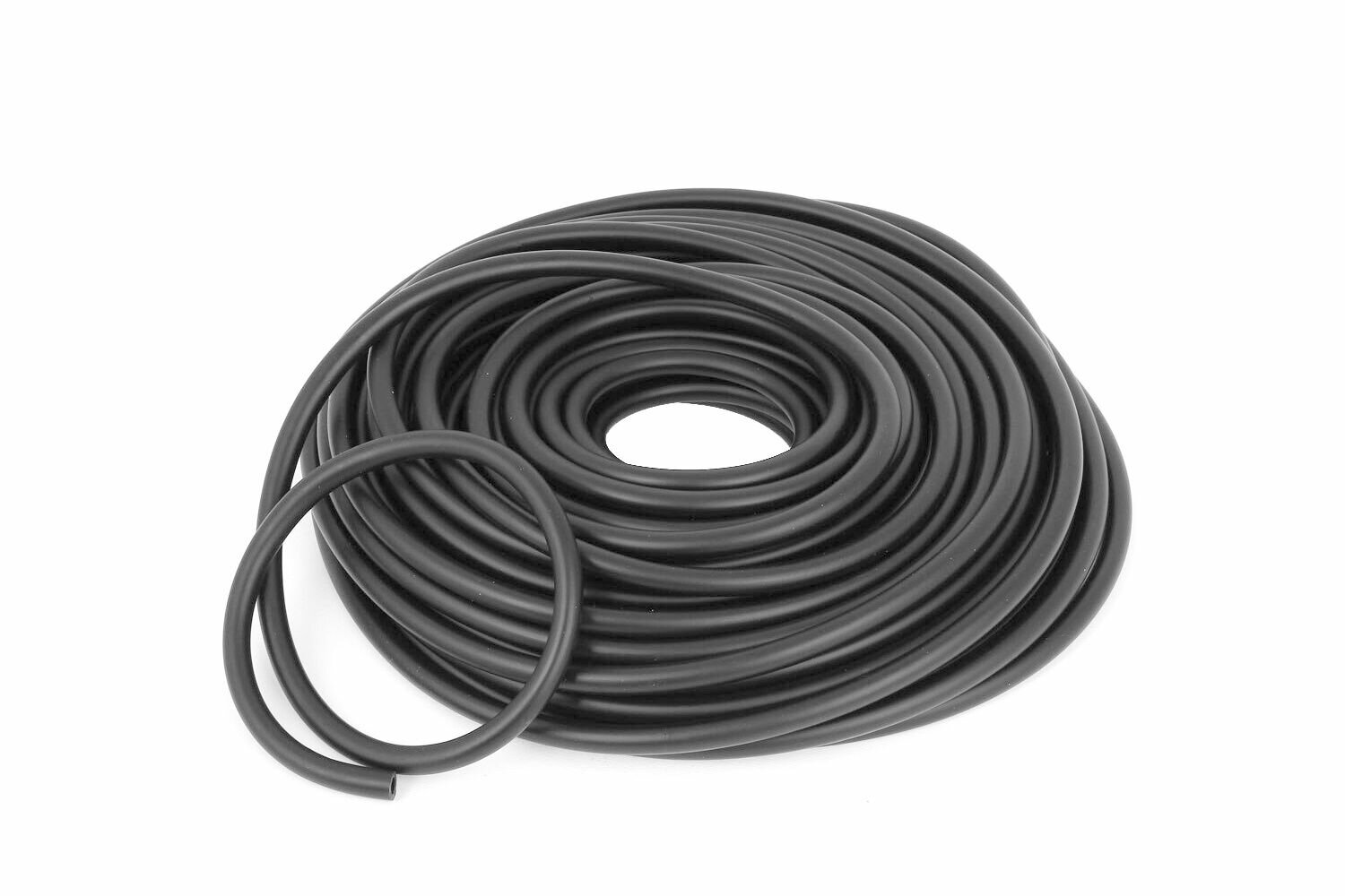 Бензошланг силикон 7*10мм (1м) черный