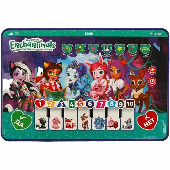 Мини-планшет Умка HT1117-R14 обучающий Энчантималс