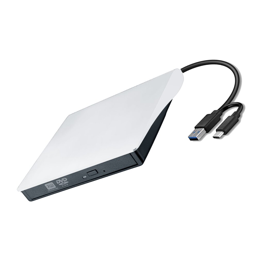 Множественный совместимый внешний DVD-привод USB3.0 Type C для настольных компьютеров