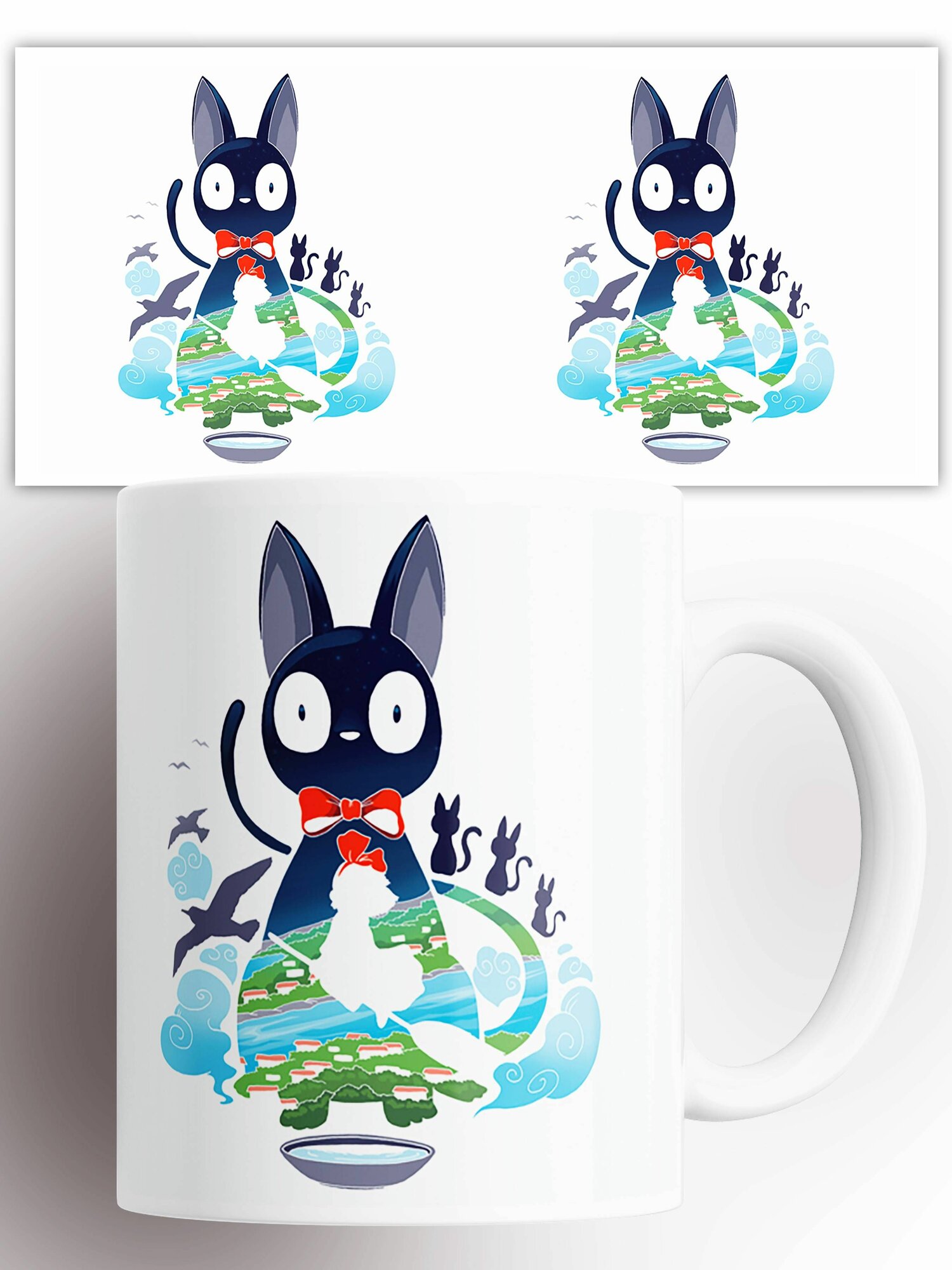 Кружка Ведьмина Служба доставки Дзидзи 330 мл