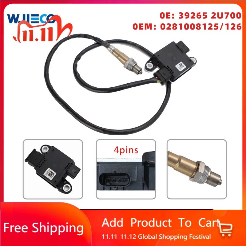 Датчик частиц PM 39265 2U700 0281008125/126 для датчика KIA Полный спектр моделей, добро пожаловать на запрос