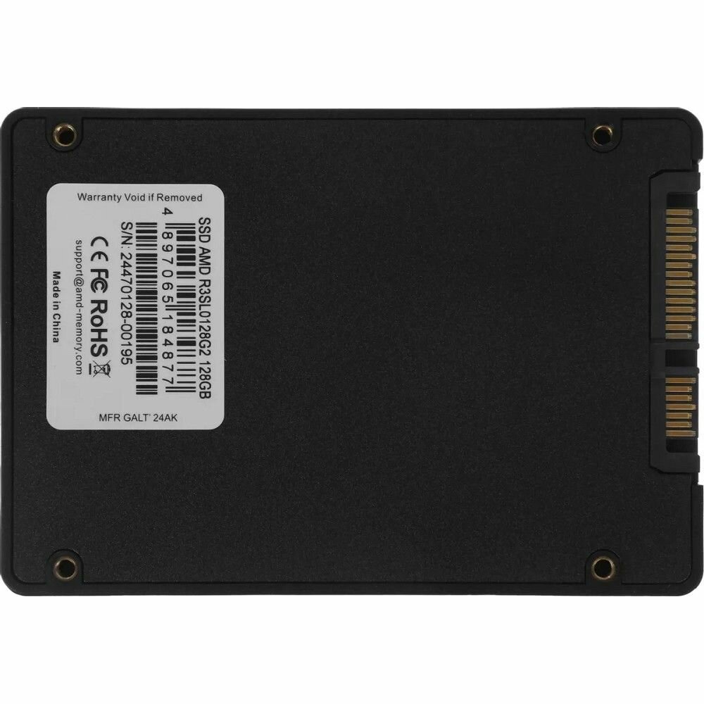 Amd носитель информации SSD 128GB Radeon R3 Client R3SL0128G2 SATA 2.5" 6Gb s, 520 450, RTL — фото 1