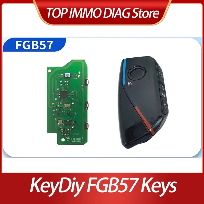 KEYDIY KD FGB23 FGB57 FGB58 PCB Плата BMW G Шасси G30 G31 G38 G32 G11 M5 F90 X3 IX3 G08 X3 F97 G01 X4 G02 F98 CAS4 FEM/BDC FGB57 With shell