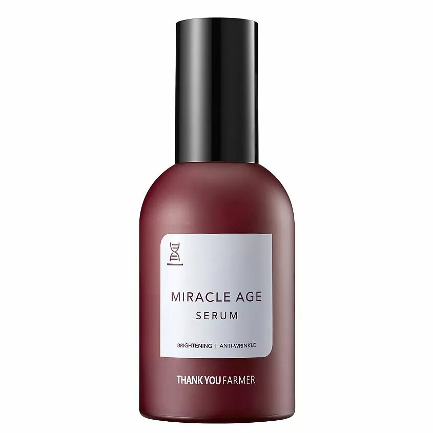 THANK YOU FARMER Сыворотка для лица антивозрастная восстанавливающая Miracle Age Serum 60 мл