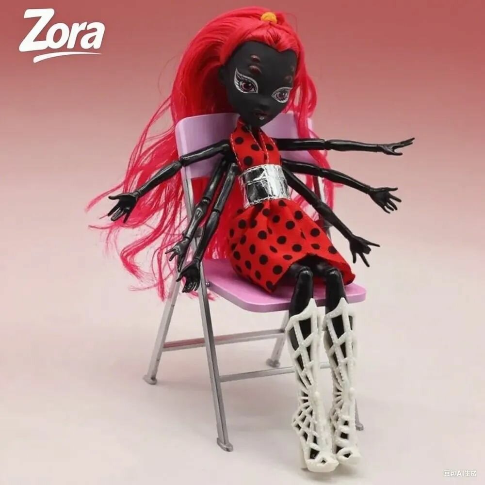 Monster High Doll in Nevermore - Кукла Монстер Хай / монстр хай куклы, красный