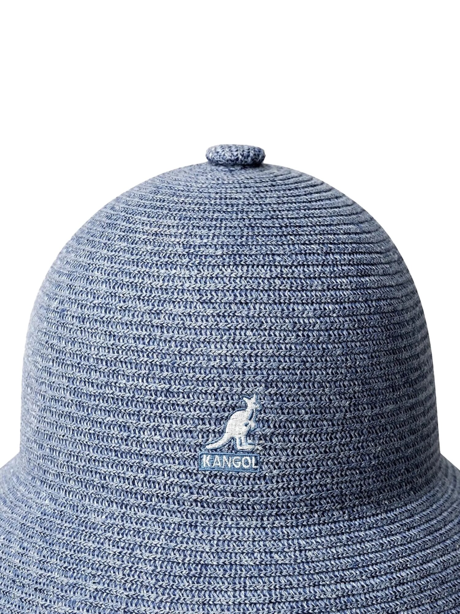 Шапка KANGOL для девочек, размер M, blue — фото 1