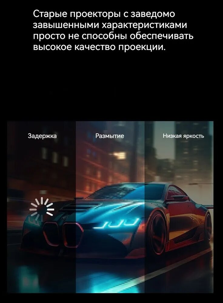 MAGCUBIC Гобо-проектор HY 300 PRO, белый, 1920x1080 Full HD, HDMI, USB, Wi-Fi — фото 1