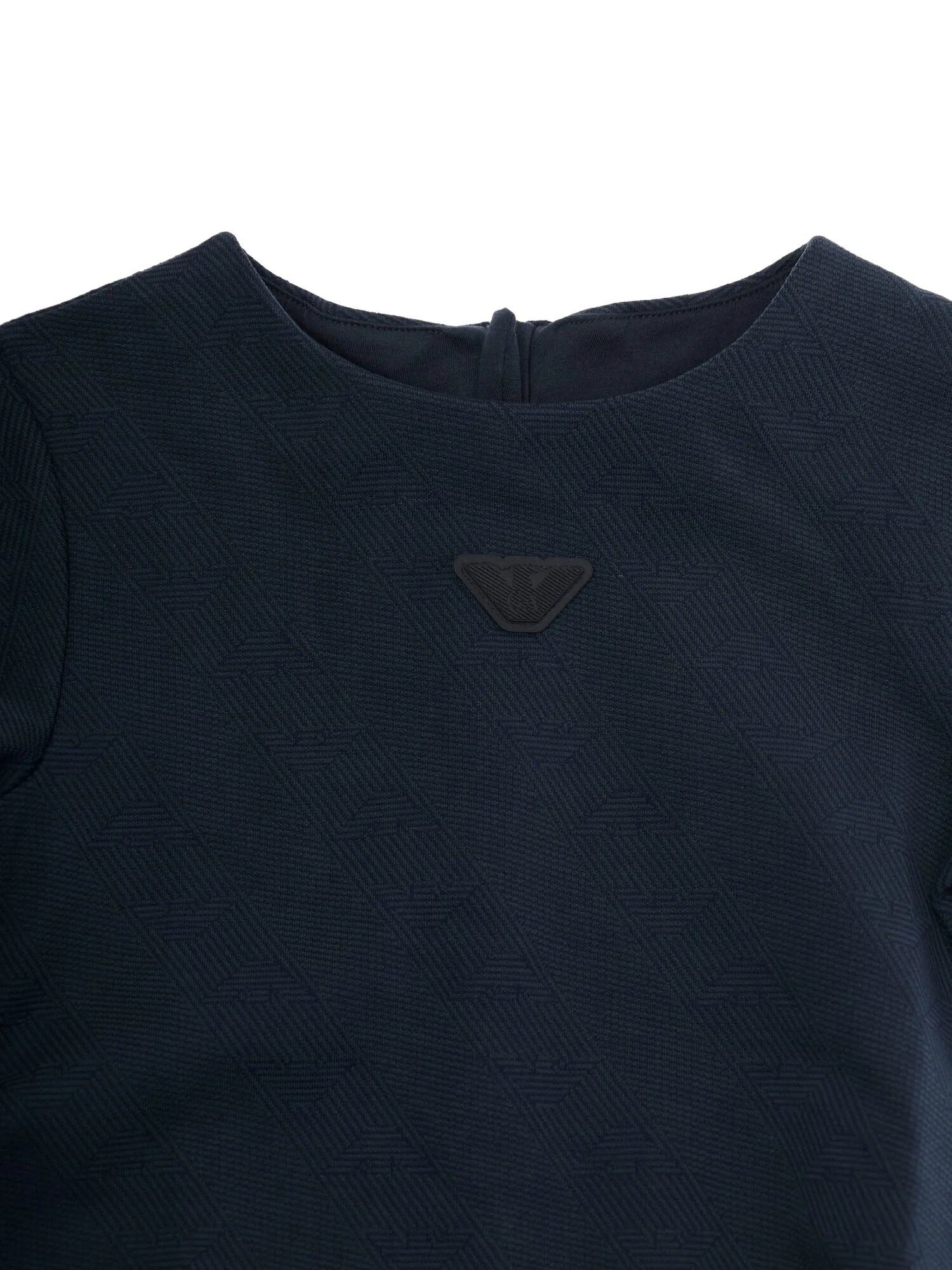 Платье EMPORIO ARMANI Logo dress, размер 10 лет, синий — фото 1