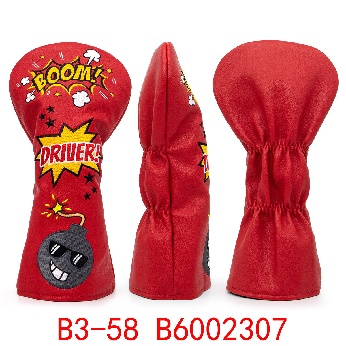 Новый чехол для клюшки для гольфа Bomb Beard, чехол для клюшки, аксессуары для гольфа, чехол для клюшки
