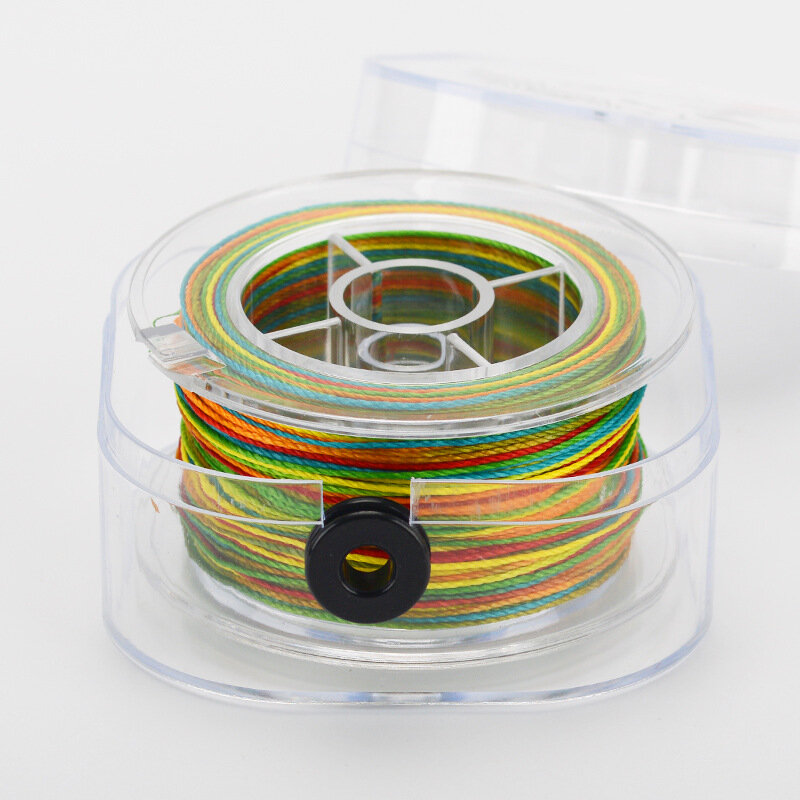 6 нитей южноамериканского воскового шнура, цветной шнур для фестиваля лодок дракона, тонкий плетеный шнур, подвесной шнур, шнур с чешуей дракона, материал для рукоделия