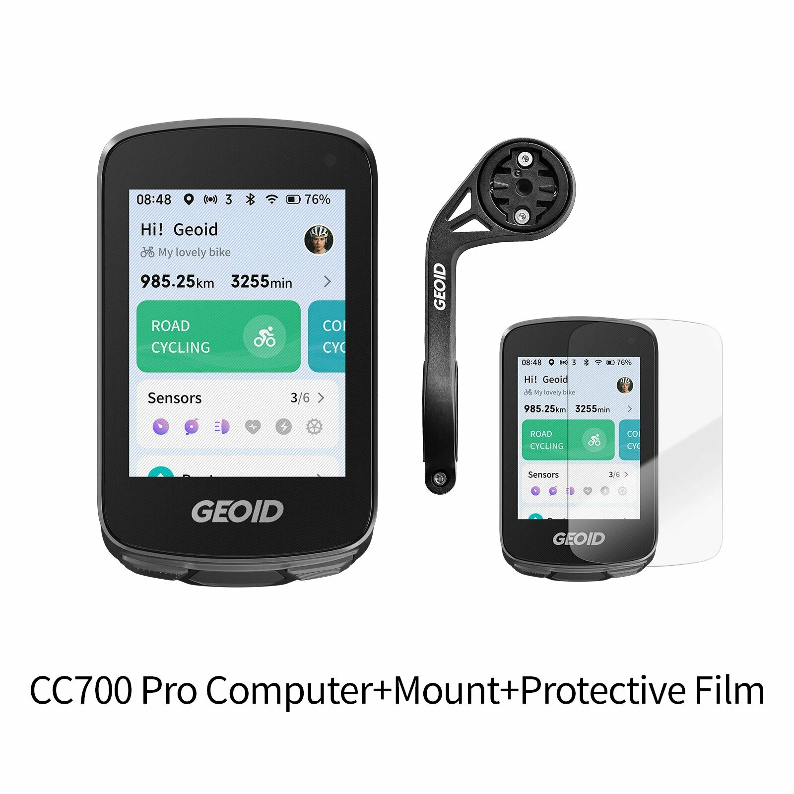 GEOID CC700 Pro Велокомпьютер CC700PRO with Mount