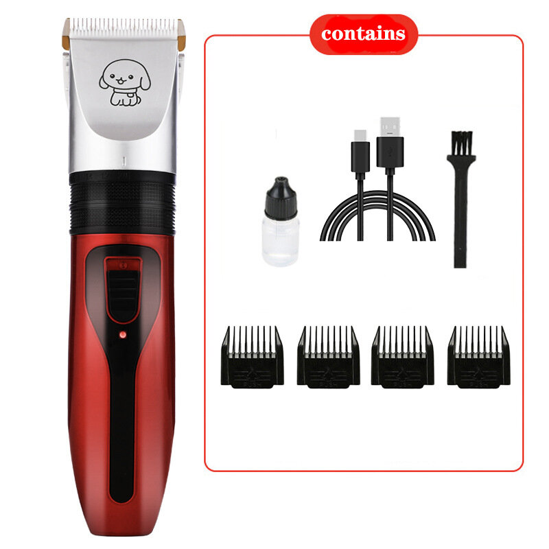 Машинка для стрижки шерсти собак, электрическая машинка для стрижки животных, набор электрических машинок для стрижки, машинка для стрижки шерсти кошек.