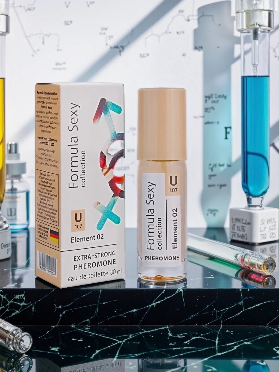 Delta parfum (Formula Sexy). Туалетная вода FS collection Element 02 (U107) с феромонами, 30мл.