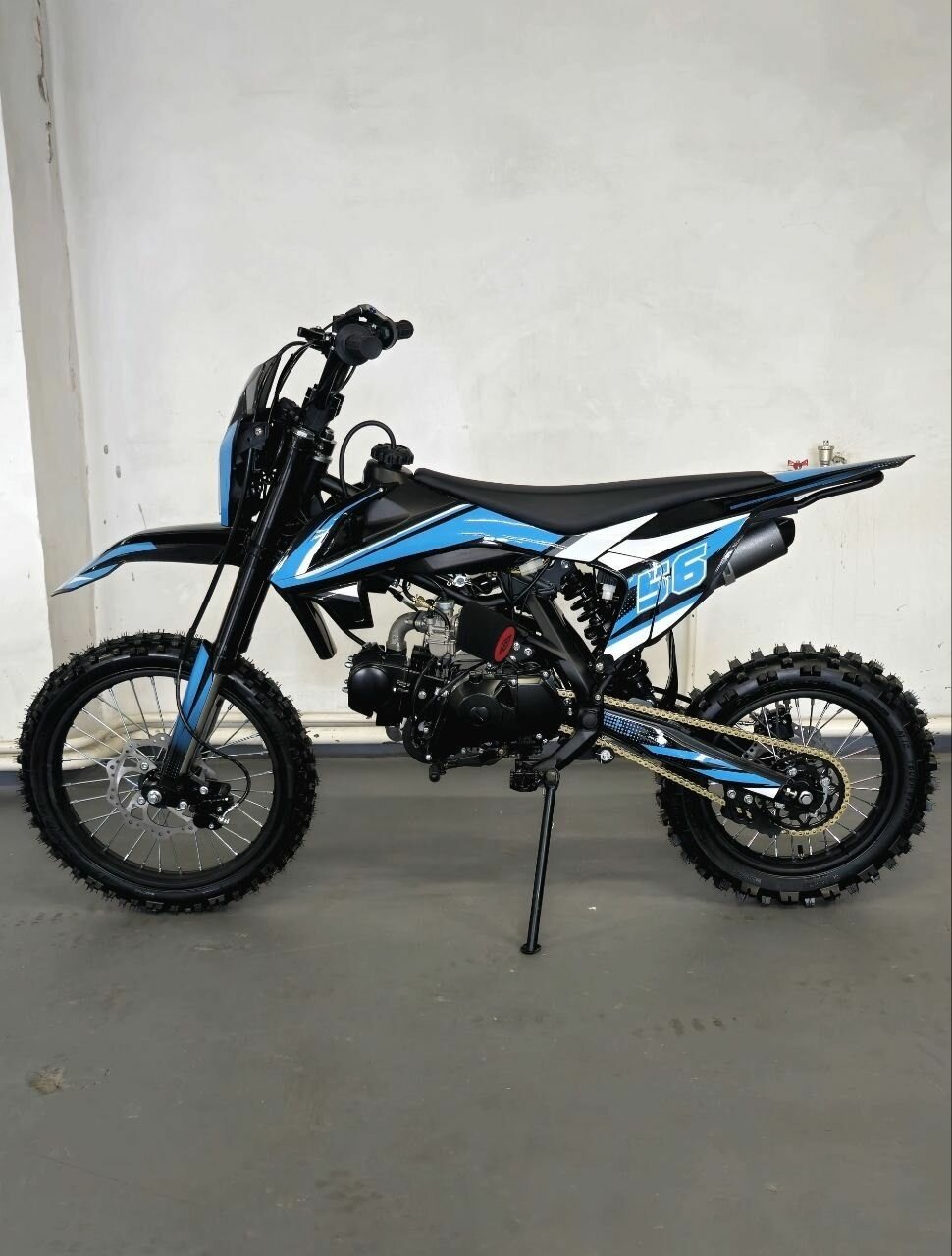 Питбайк Racer NX_125E Pitbike_синий (без ПТС в заводской упаковке)