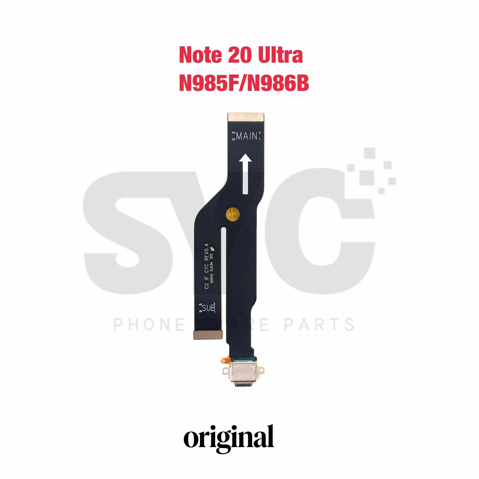 Ориг. USB плата Samsung Note 20 Ultra N985/N986