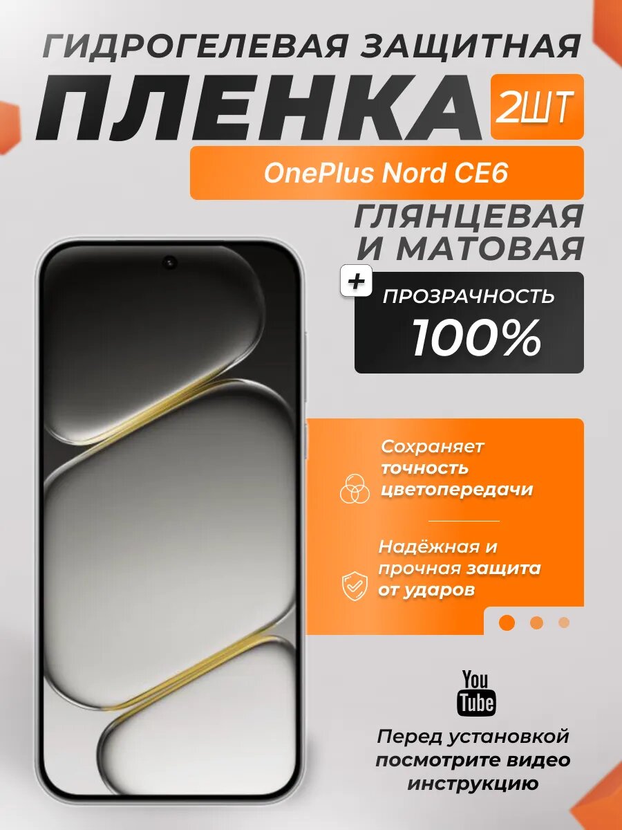 Защитная плёнка для OnePlus Turbo 6V Матовая/Глянцевая