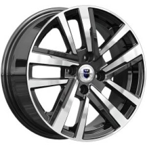 Литой колесный диск K&K Хант 6x15/4x98 D58.5 ET35 Алмаз черный