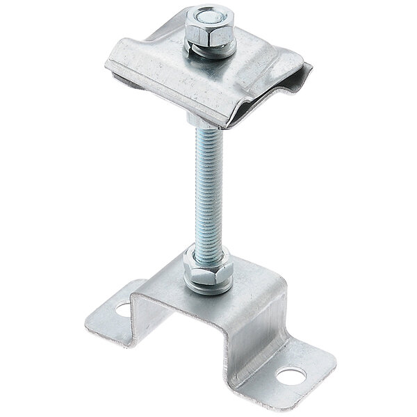 Держатель 91073 соединительный для круглого проводника 8-10мм опорный, оцинк. сталь EZETEK (2 шт. в комплекте)